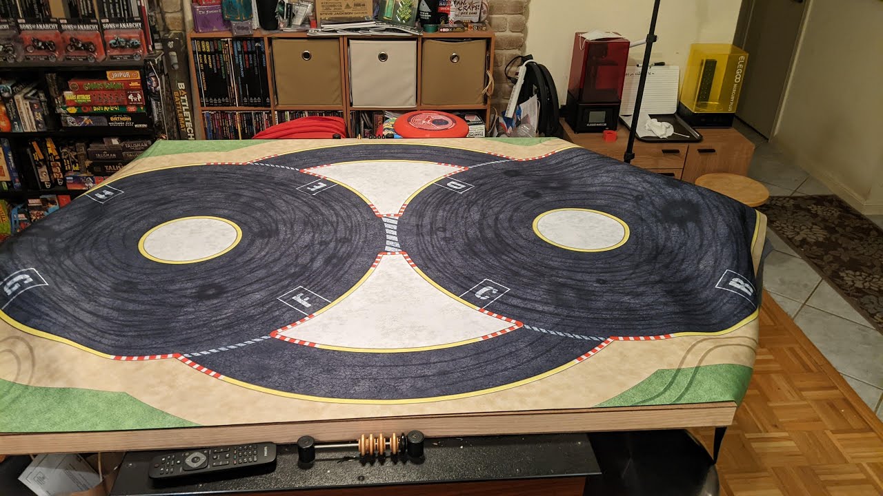 Double Drum Car Wars mat unboxing - YouTube