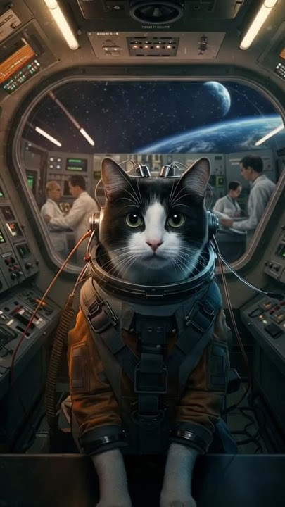 Félicette: The First and Only Cat in Space 🚀🐱 #cats #history - YouTube