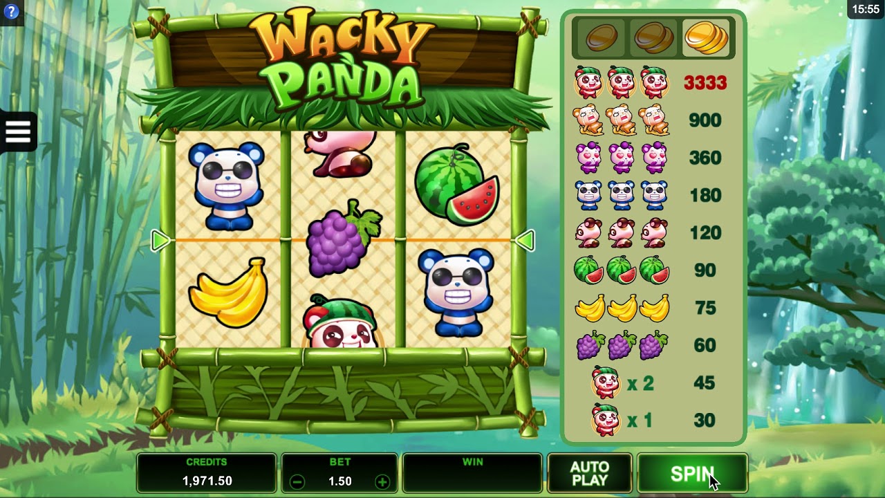 Wacky Panda - Slot Gameplay - YouTube