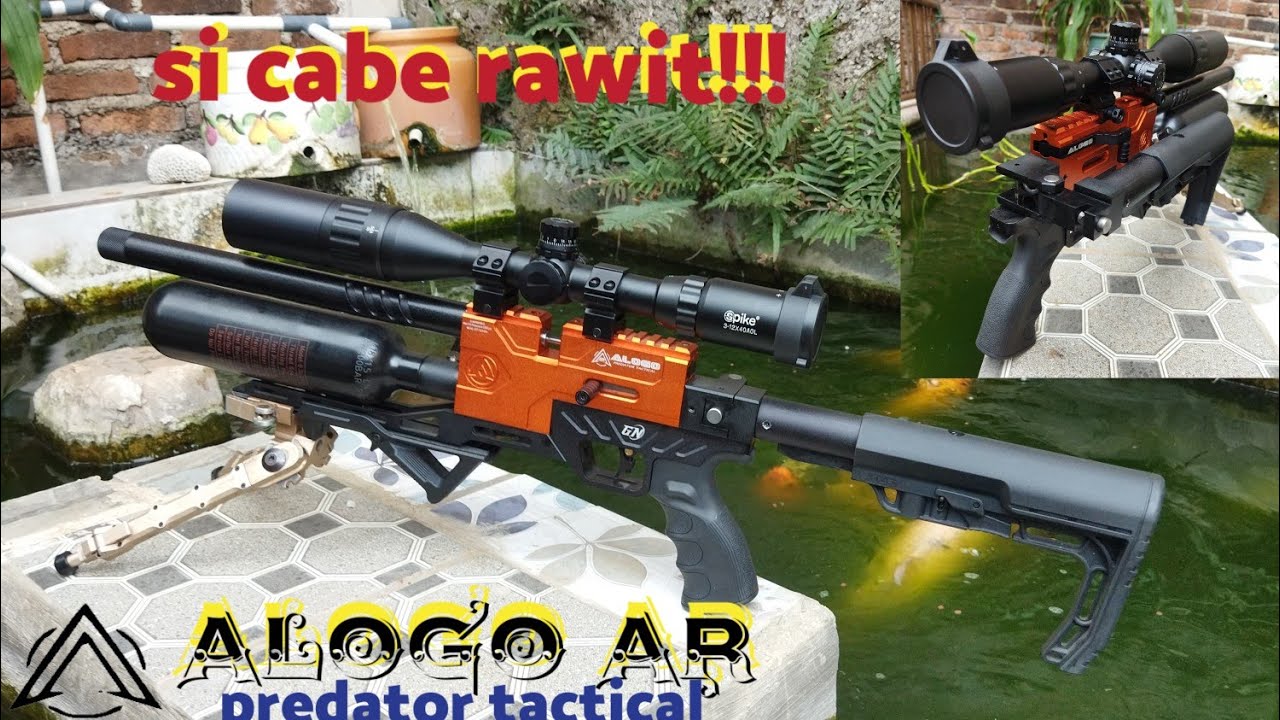PCP PREDATOR MINI BOCAP TACTICAL ALOGO AR KECIL KECIL SI CABE RAWIT ...