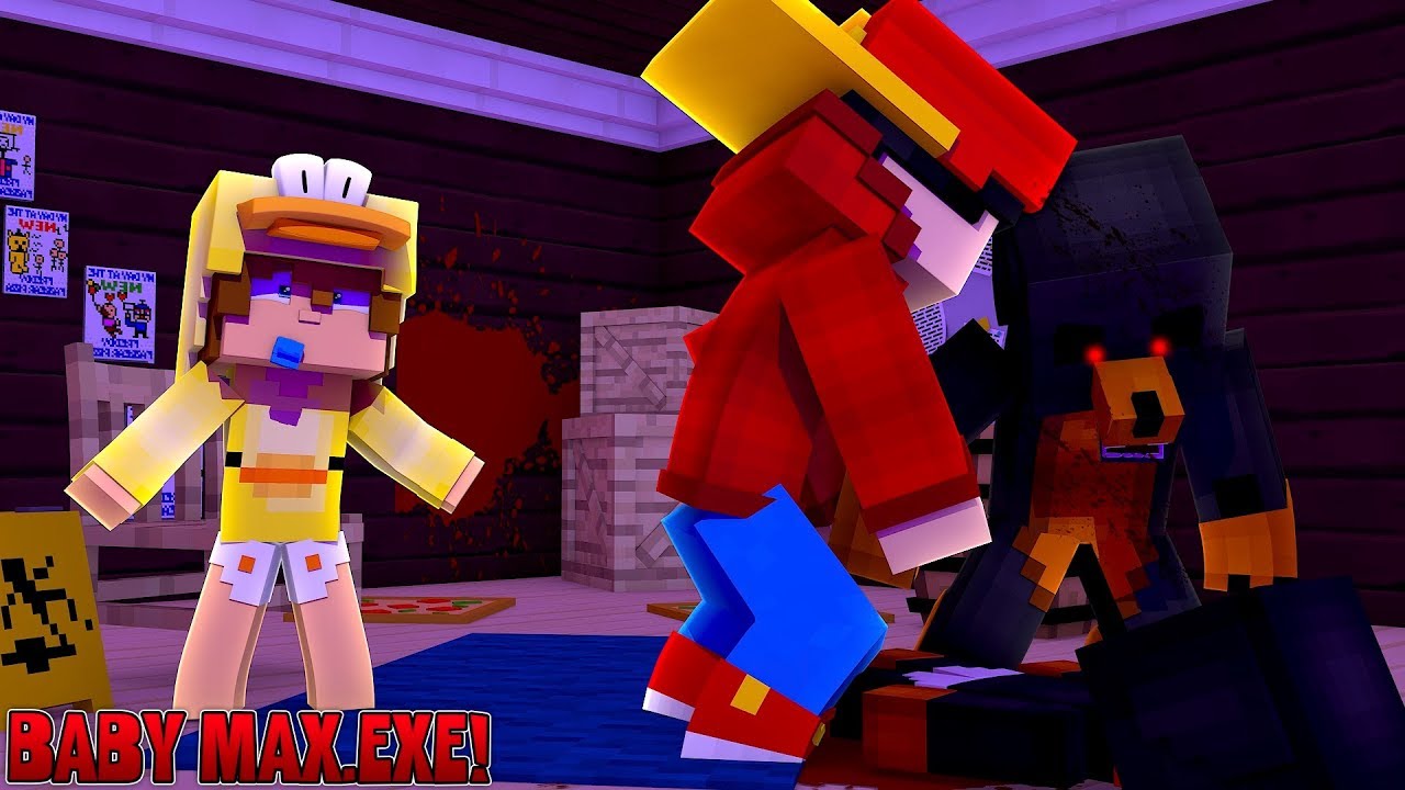 Minecraft - RoPo.EXE THE SECOND COMING BABY MAX IS CORNERED BY DONUT ...