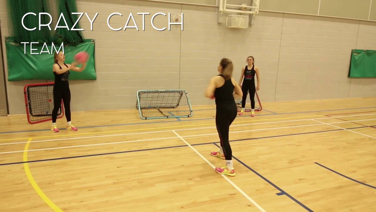 Sisters n Sport Netball- Crazy Catch solo 5 - YouTube