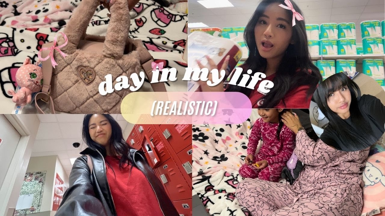 day in the life (realistic)...work day, at home, chilling - YouTube
