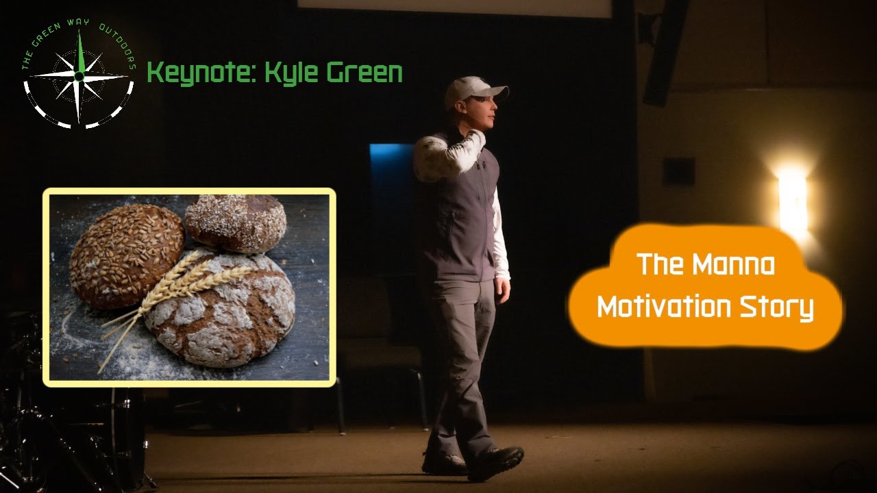 Kyle Green gives a bible message on Manna and following your dreams ...