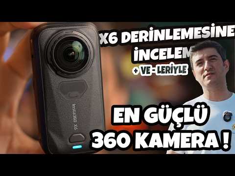 En büyük değil ama Çok Büyük ! Insta360 X6 Detaylı İnceleme
