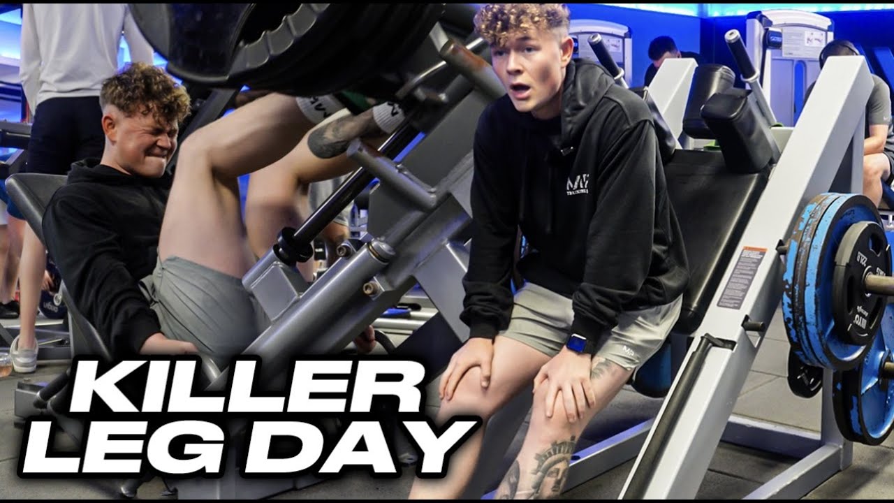 KILLER LEG DAY | Mic'd up Leg Session - YouTube