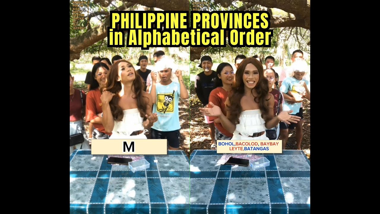 Philippine Provinces in Alphabetical Order - YouTube