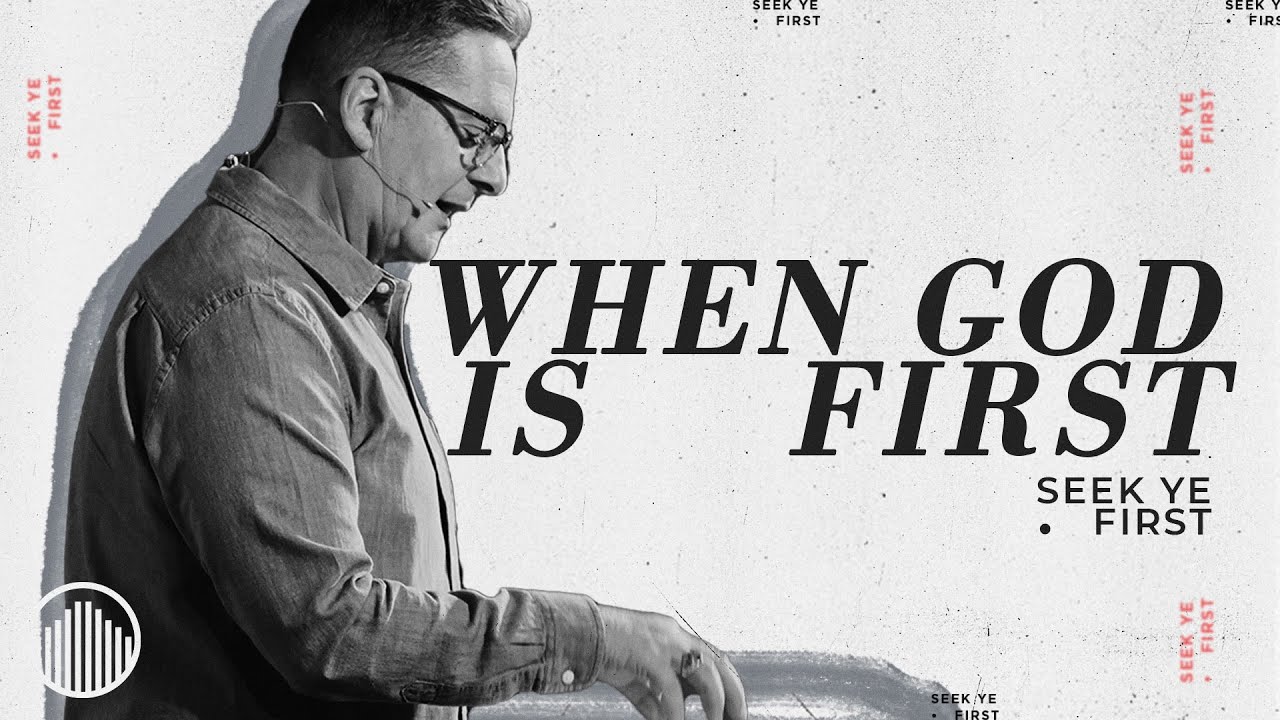 When God is First // Seek Ye First // Pastor David Cannistraci - YouTube