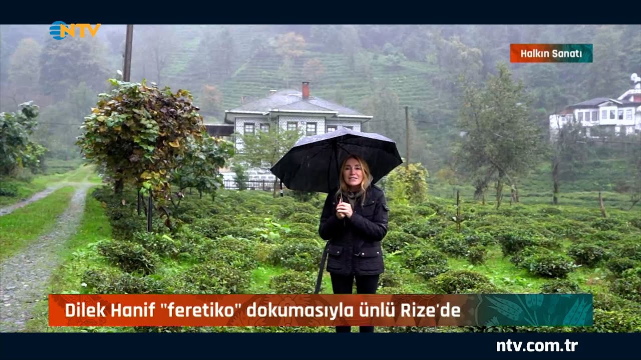 Dilek Hanif, "feretiko" dokumasıyla ünlü Rize'de (Halkın Sanatı 28 Ocak 2023) - YouTube