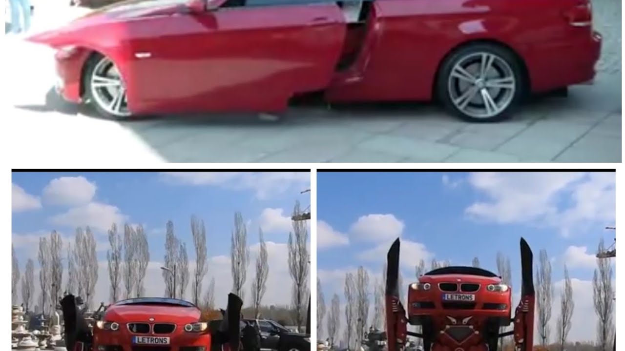 Real BMW CAR TRANSFORMER CAR - YouTube