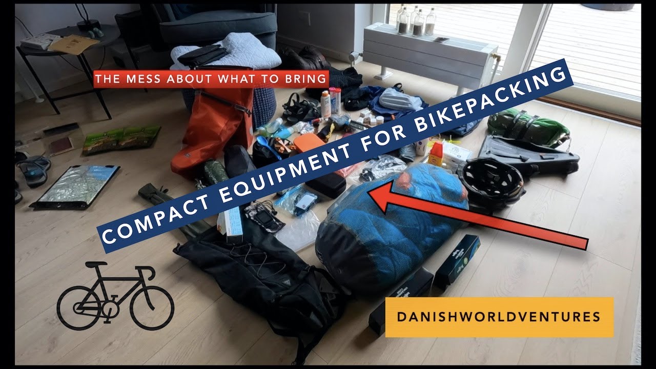Compact Equipment For Bikepacking - What to pack ??? - YouTube