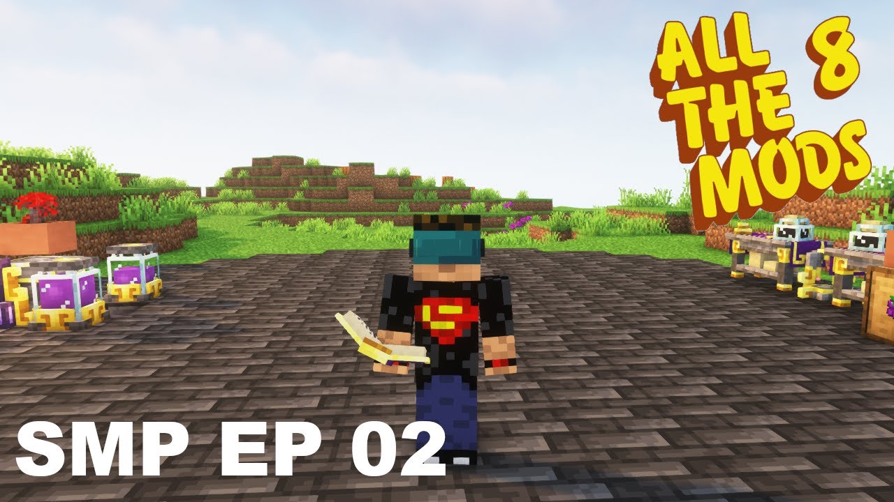 ATM 8 Multiplayer - EP 02 - Starting with Ars Nouveau! - YouTube