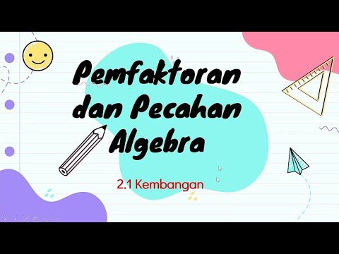 Pemfaktoran dan Pecahan Algebra Part 1 - YouTube
