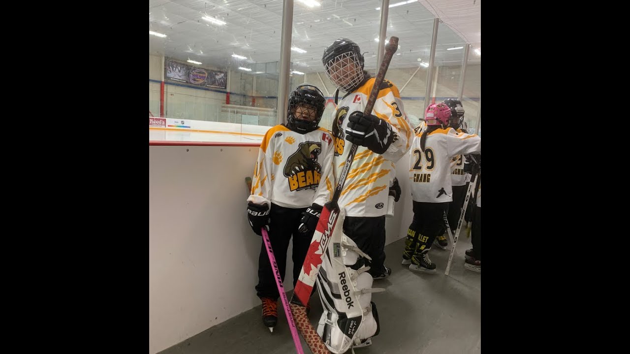 Ringette U 12 Markham VS Ajax - YouTube