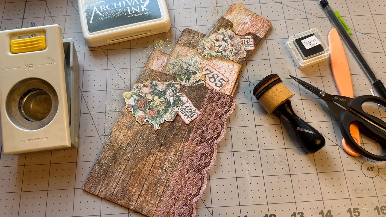 Nesting Pockets - Rustic Romance Journal - YouTube