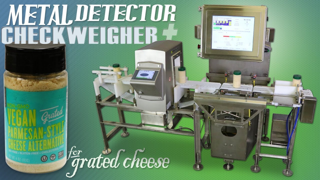 Grated Cheese Sorted By Weight with Checkweigher + Metal Detector (New ...
