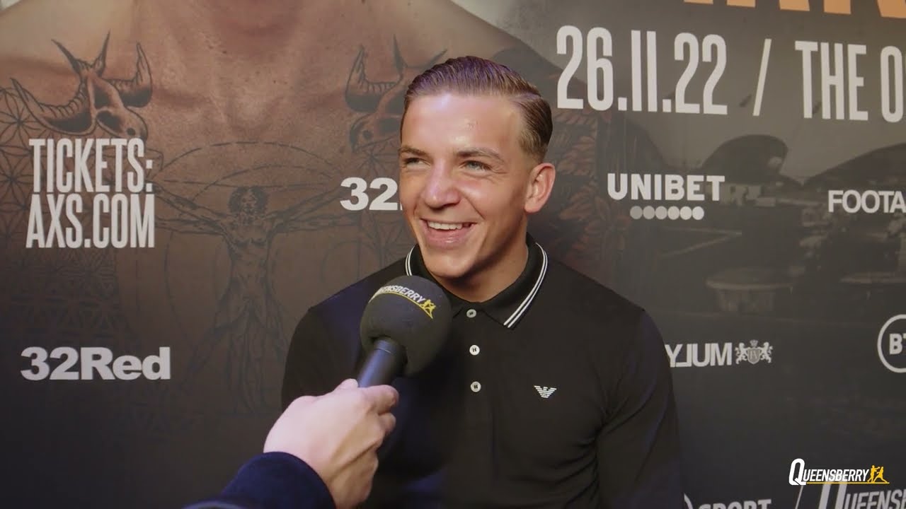 "I want ALL THE BELTS and British rivalry fights!" Dennis McCann ...