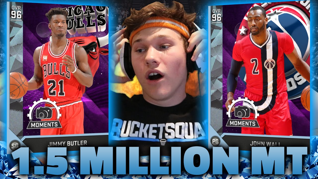 MASSIVE DIAMOND JOHN WALL + DIAMOND JIMMY BUTLER WAGER - NBA 2K16 - YouTube