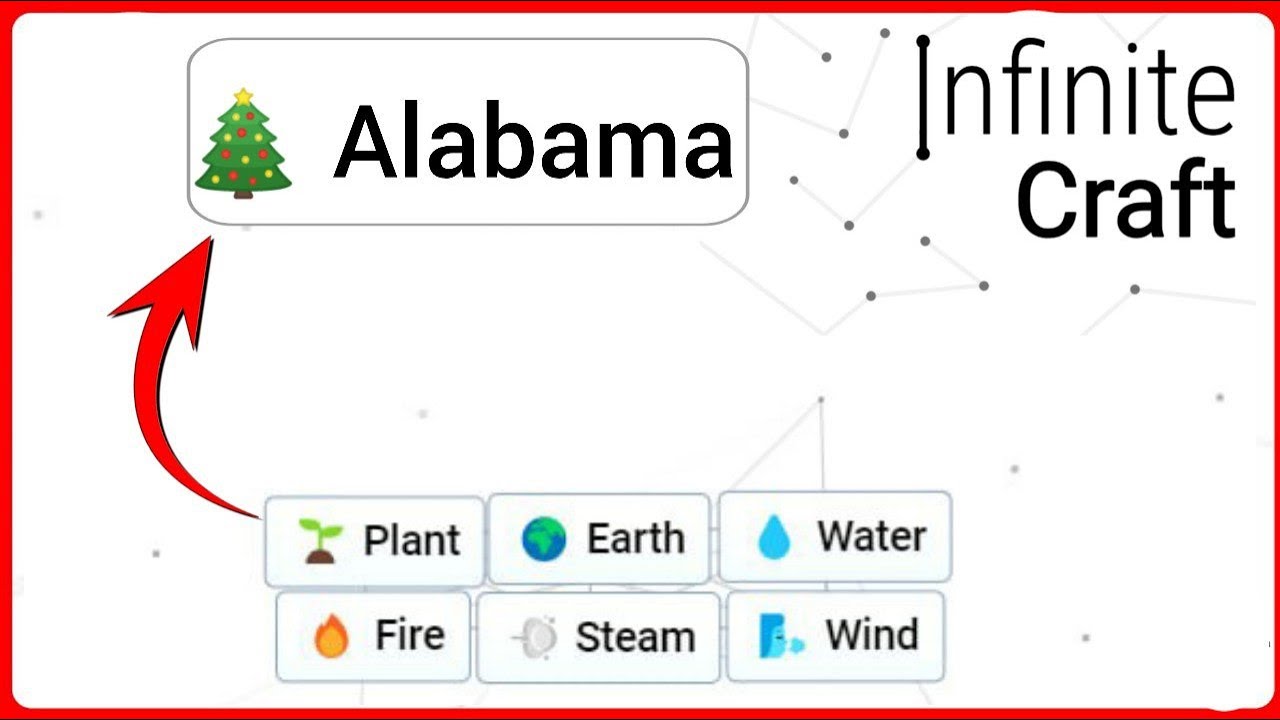 How to make alabama in infinite craft - YouTube