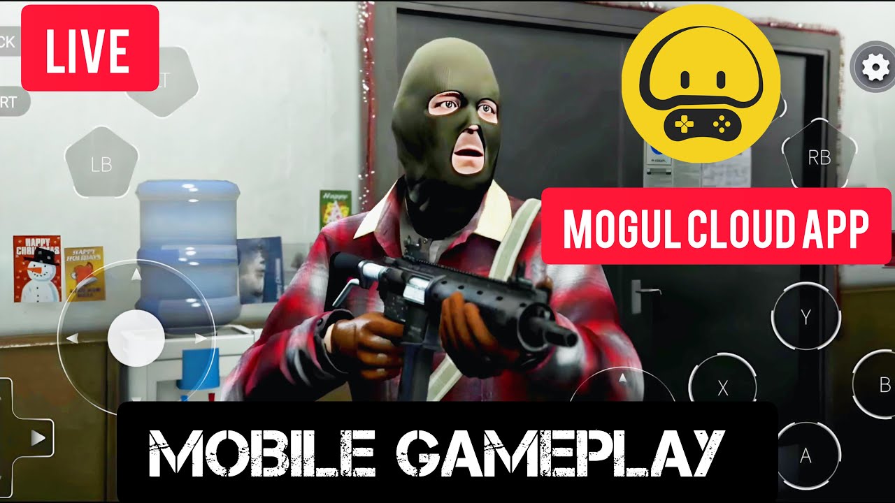 GTA 5 MOBILE GAMEPLAY LIVE | GTA 5 MOGUL CLOUD GAMING APP ANDROID| - YouTube