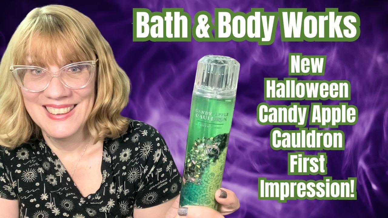 Bath & Body Works New Halloween Candy Apple Cauldron First Impression ...