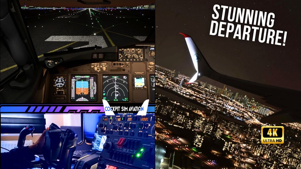 The ULTIMATE Immersive | Realistic MSFS Experience | Dubai TAKEOFF ...