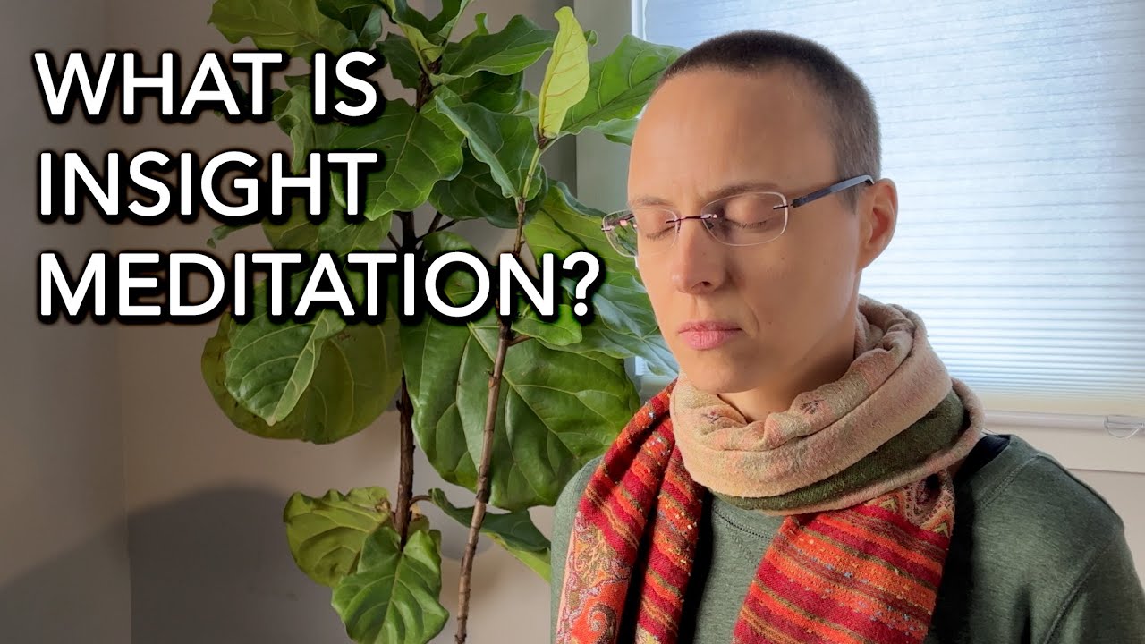 What Is Insight Meditation? (Vipassana) - YouTube