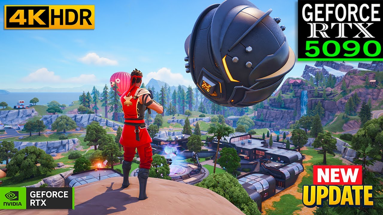Fortnite Fire Master Kai Skin Gameplay | RTX 5090 4K MAX Graphics + Ray ...