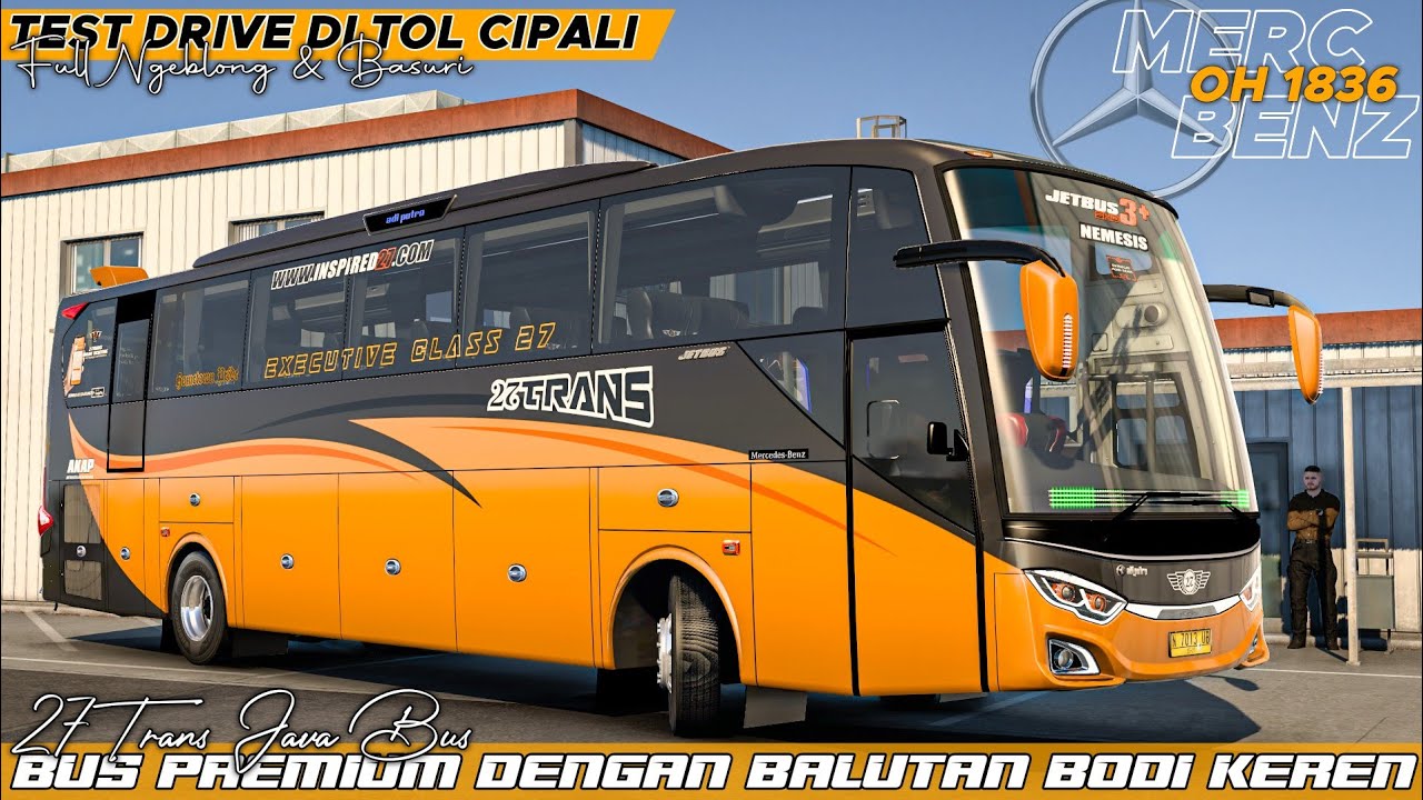 Bus 27 Trans "Nemesis" Test Drive di TOL Trans Jawa‼️| ETS 2 Indonesia ...