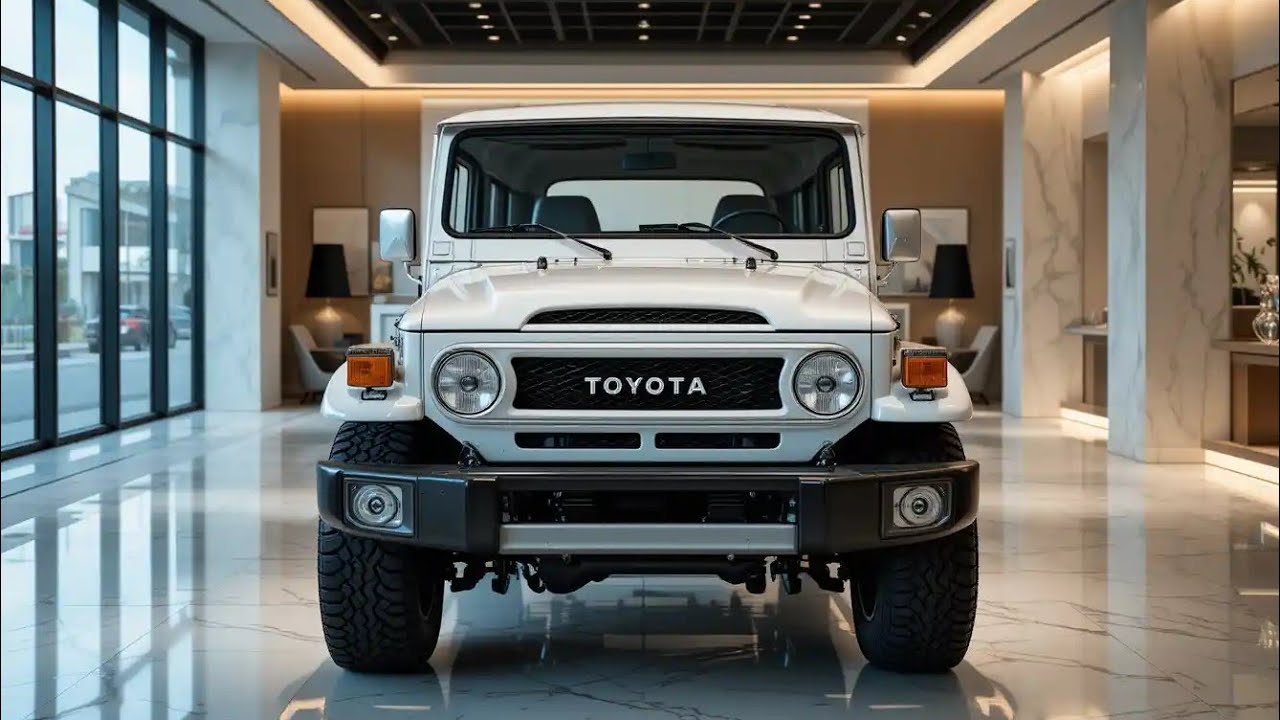 2025 Toyota Land Cruiser FJ40 – The Iconic Off-Roader Reborn - YouTube