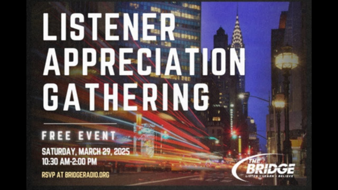 The Bridge Christian Radio Listener Appreciation Gathering - YouTube