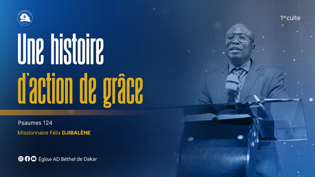 UNE HISTOIRE D'ACTION DE GRÂCE || MISSIONNAIRE FÉLIX DJIBALÈNE - YouTube