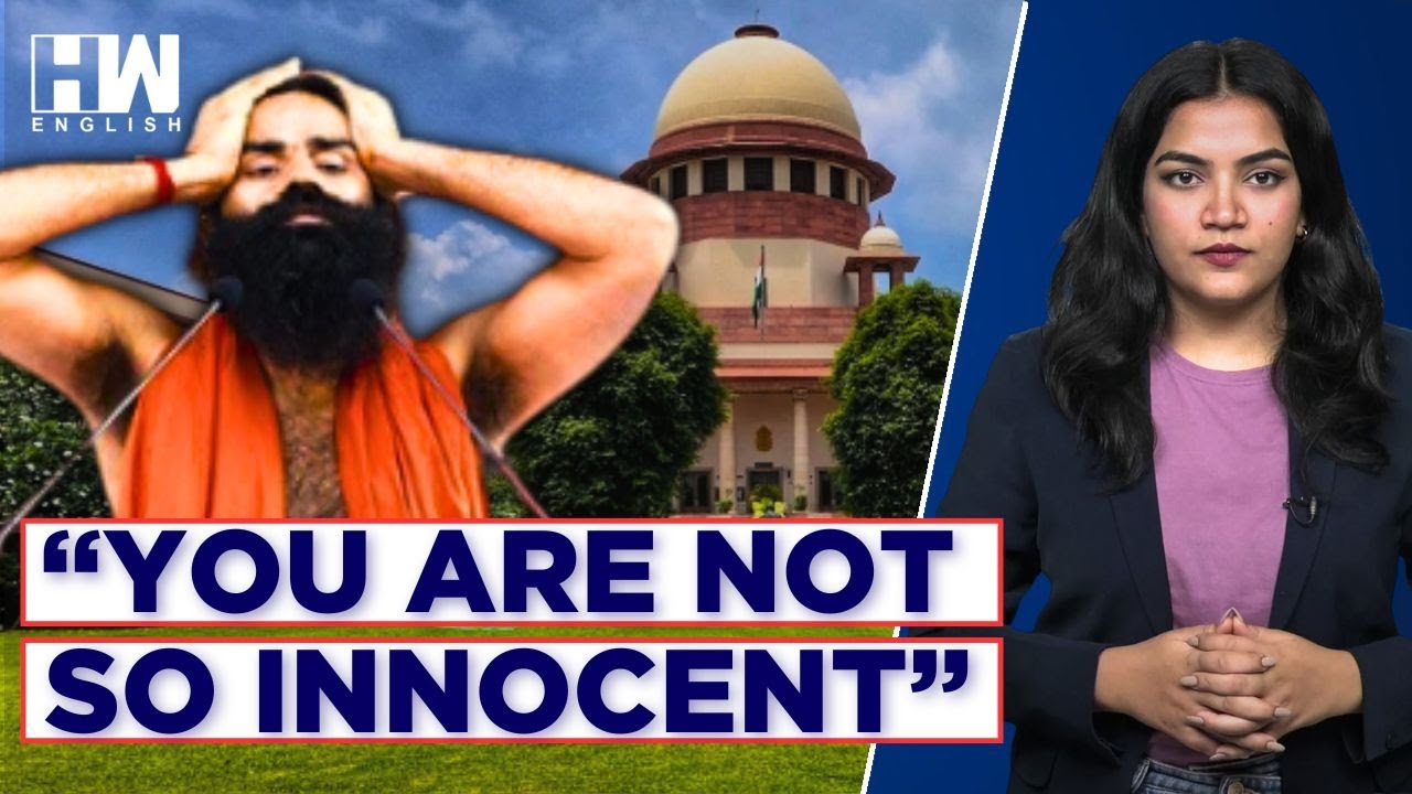 Patanjali Case: Supreme Court Raps Baba Ramdev Again - YouTube