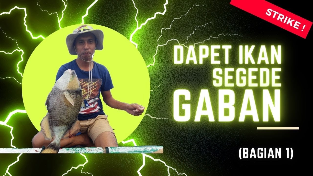 Dapet Ikan Segede Gaban (bagian 1) - YouTube