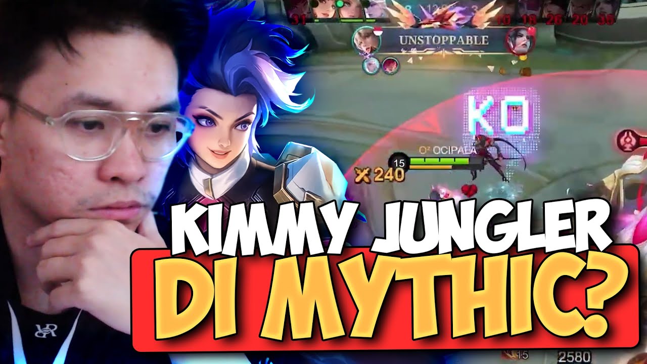 MAIN KIMMY JUNGLER DI MYTHIC? EZ GAME GUYS ! - Mobile Legends - YouTube