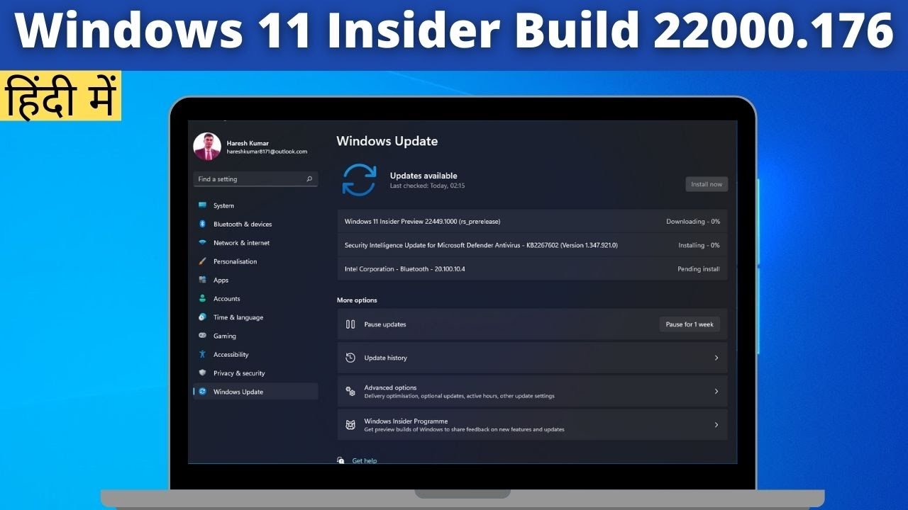 Windows 11 Insider Preview Build 22000.176 (KB5006050) with ...