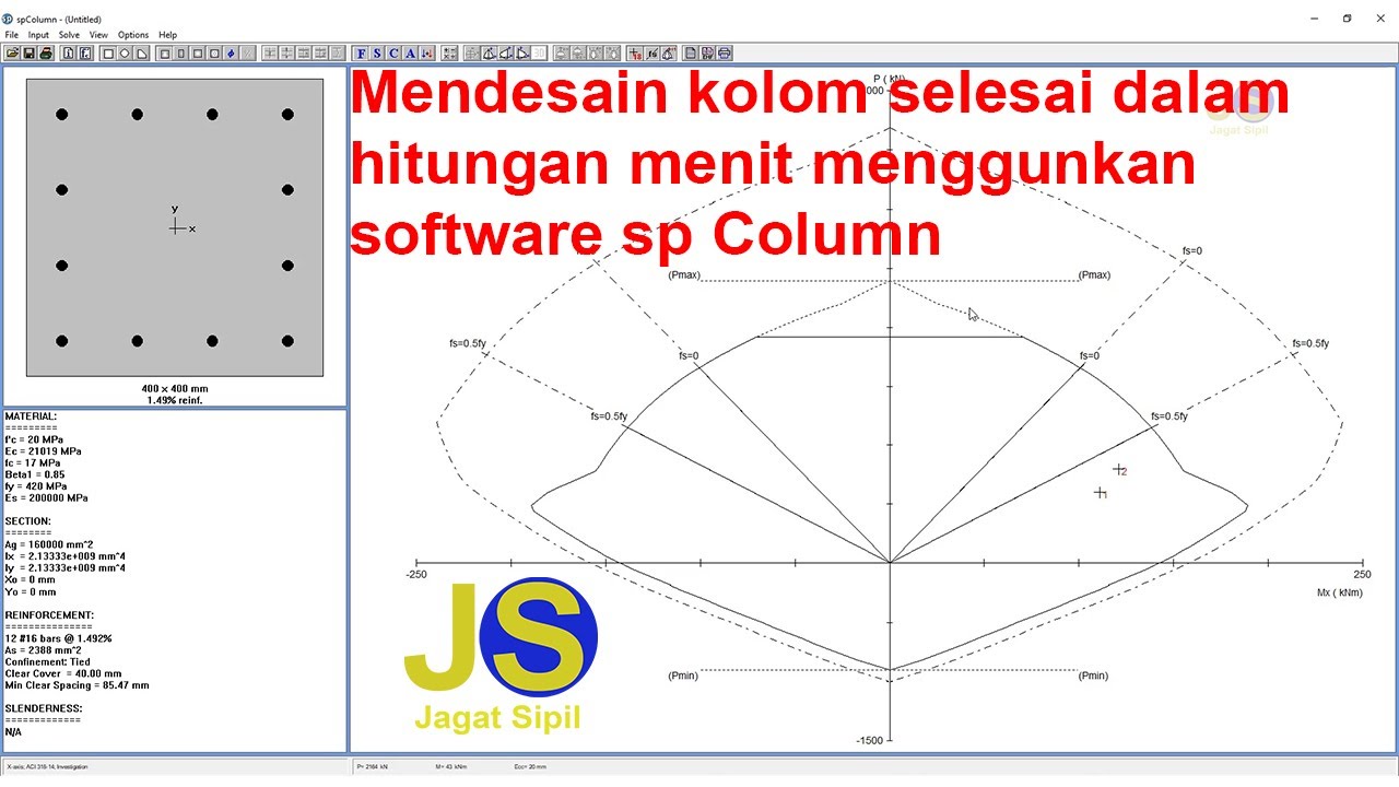 Desain kolom dengan mudah menggunakan Sp Column - YouTube