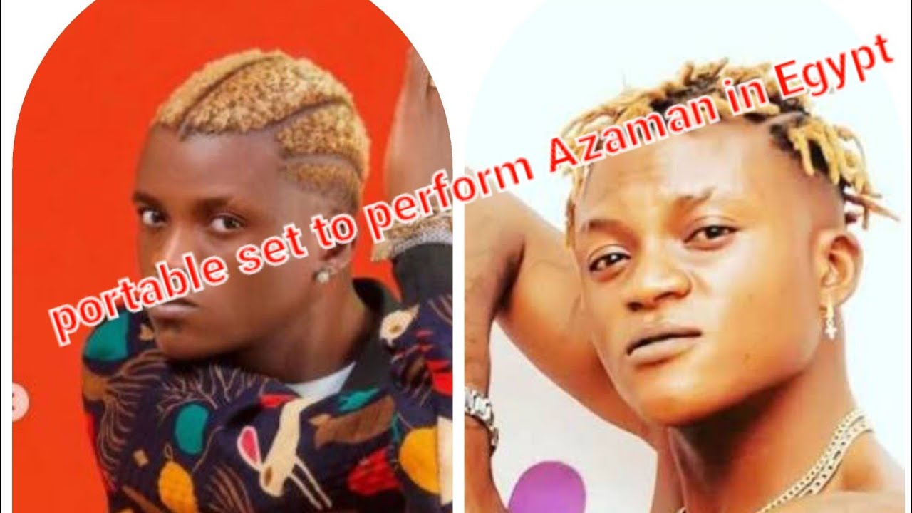 Portable To perform His lastest hit song (Azaman) in Egypt) - YouTube