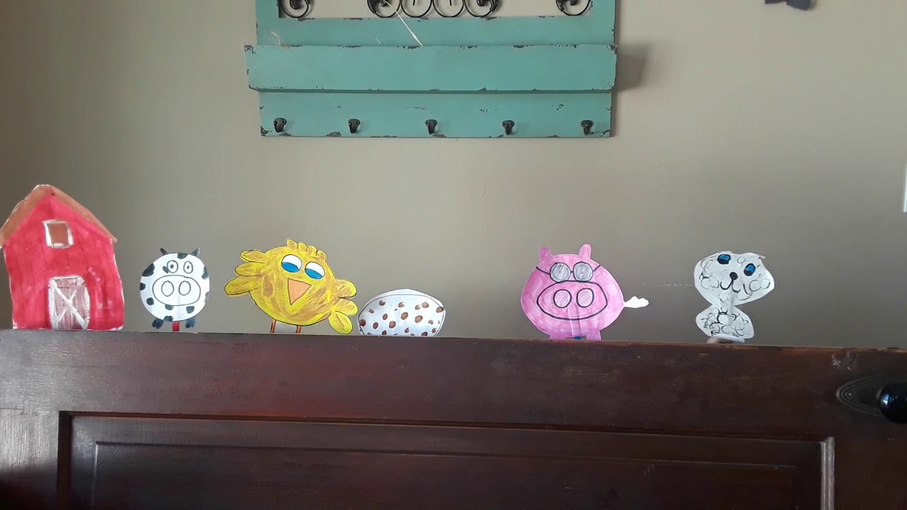 The Little Red Hen (Puppet Play) - YouTube