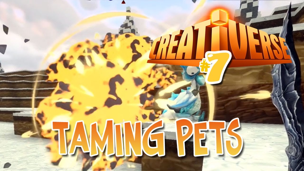 Creativerse #7 - TAMING PETS - YouTube