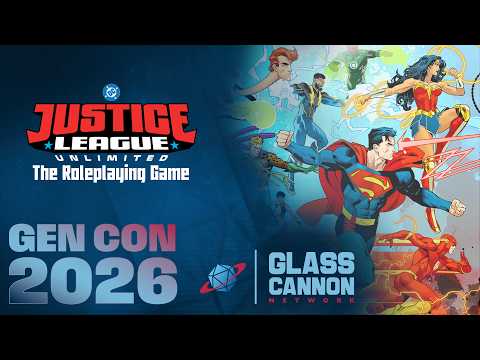 Justice League Unlimited The Roleplaying Game | D20 Culture | Gen Con 2026