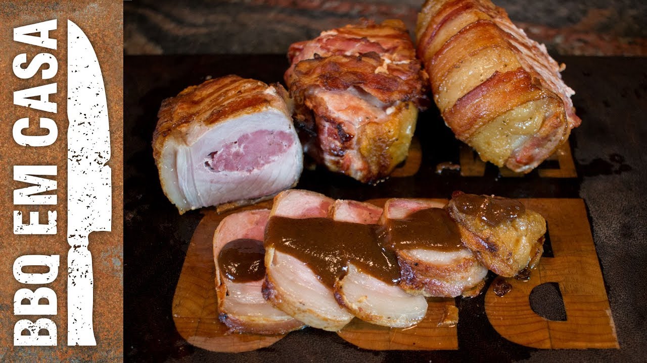 LOMBINHO RECHEADO ENROLADO NO BACON - html5 tutorial for beginners