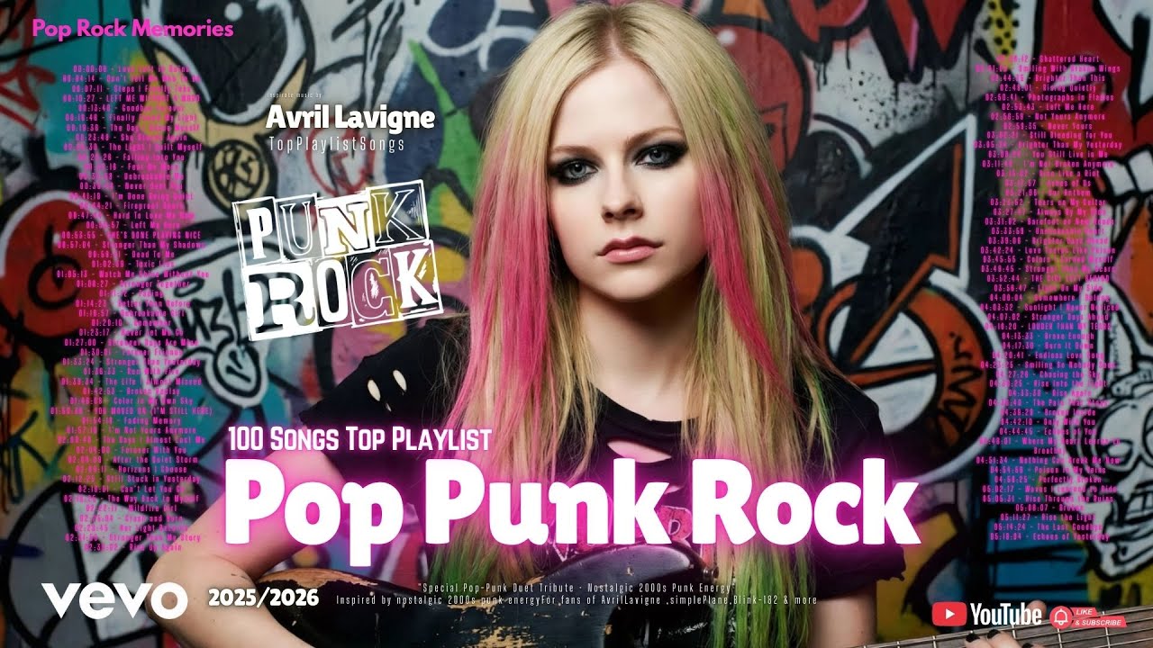 🔥Pop Punk and Pop Rock music that defined generations spirit alive ...