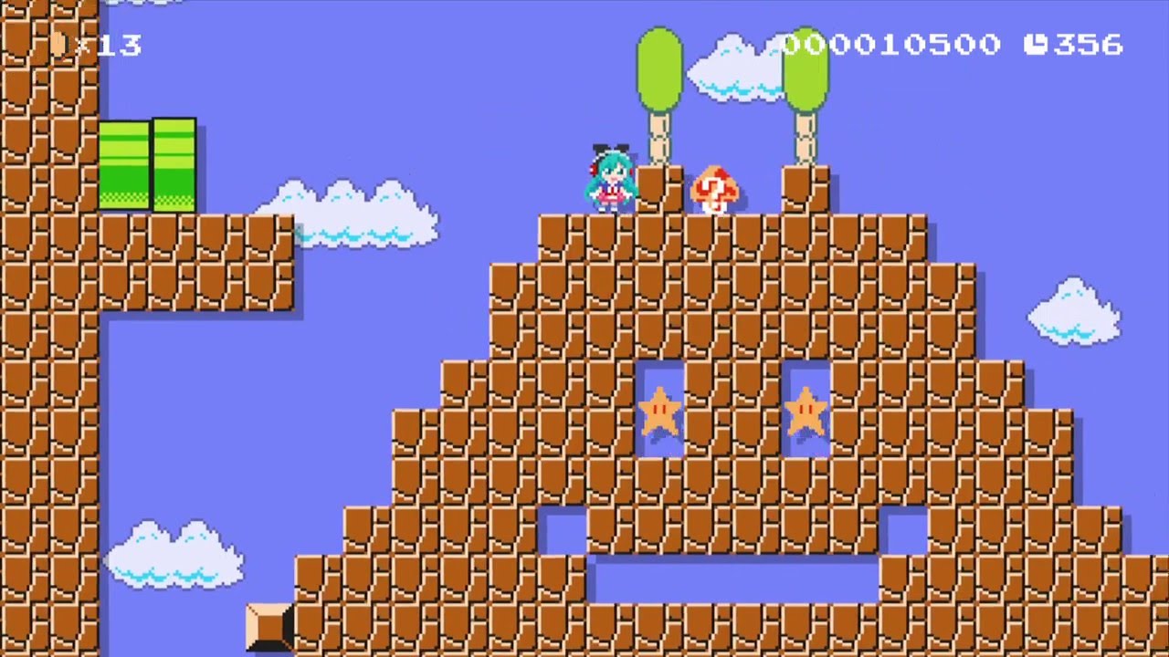 Pop, Step, Get you! by ユウナ - SUPER MARIO MAKER - No Commentary 1AG ...