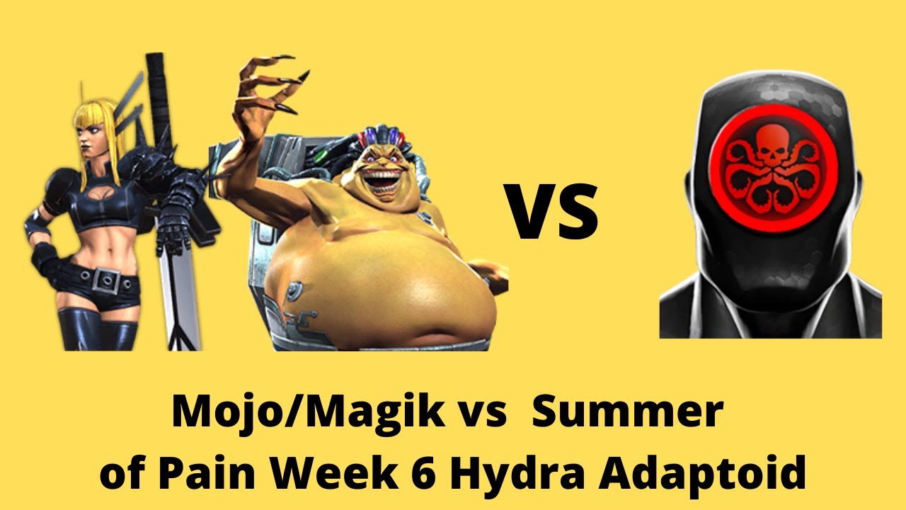 MCOC: Summer of Pain Week 6 | Hydra Adaptoid | All challenges cleared ...