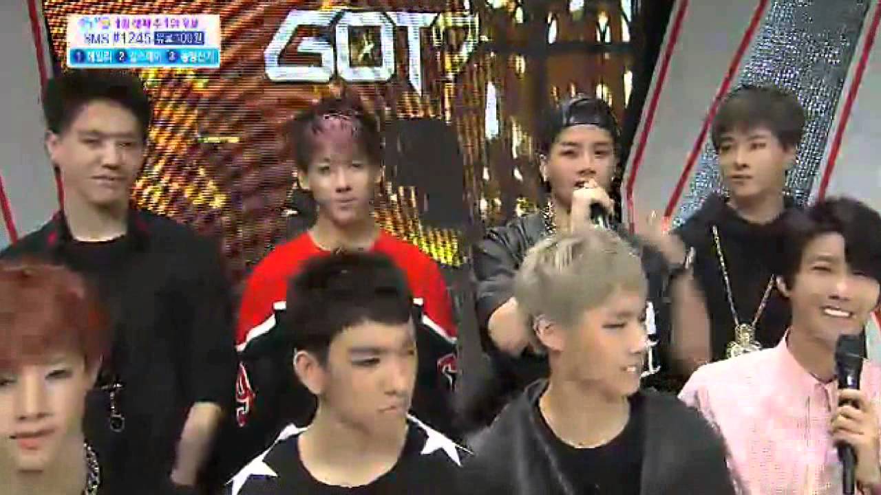 140119 GOT7 Debut Interview @ SBS Inkigayo - YouTube