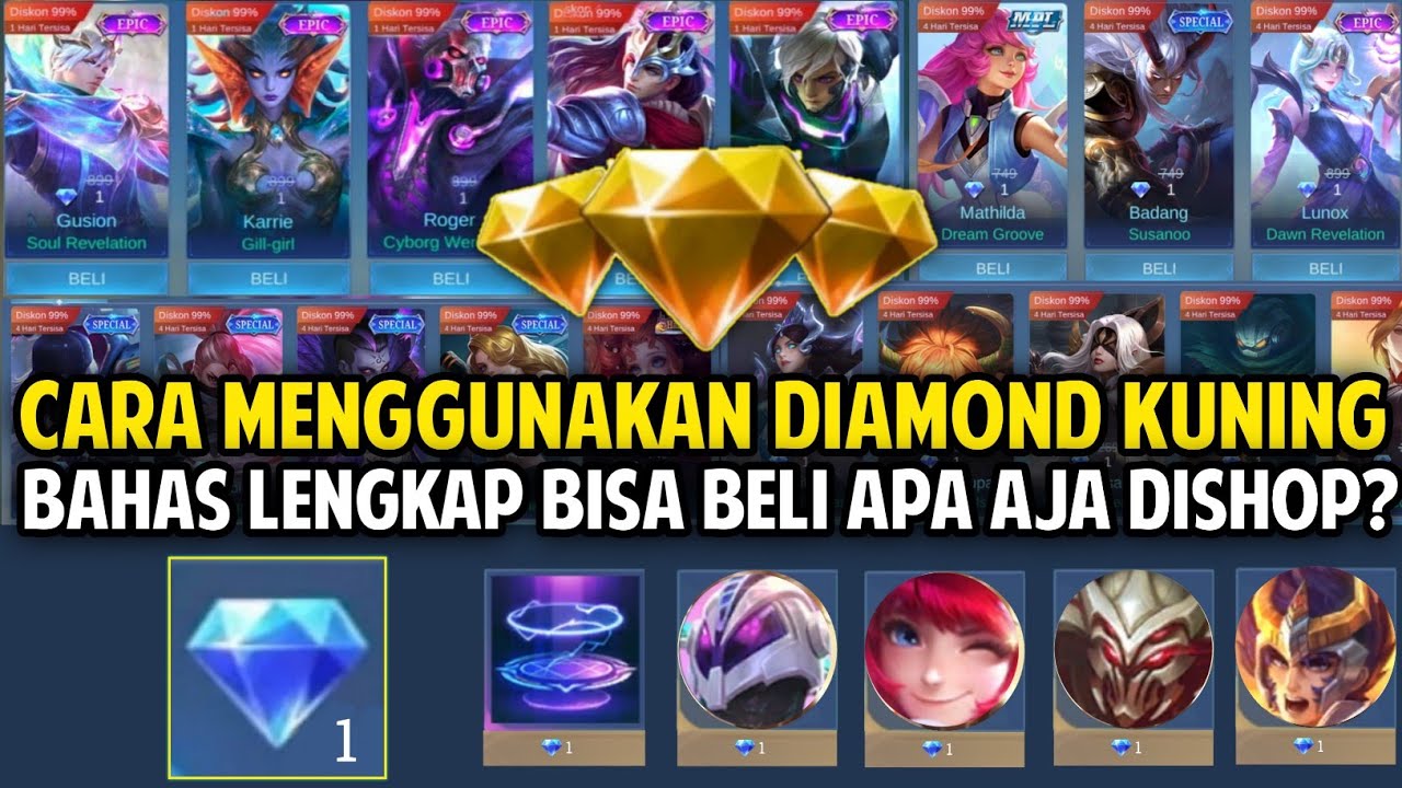 CARA MENGGUNAKAN PROMO DIAMOND TERBARU MOBILE LEGENDS - CARA ...