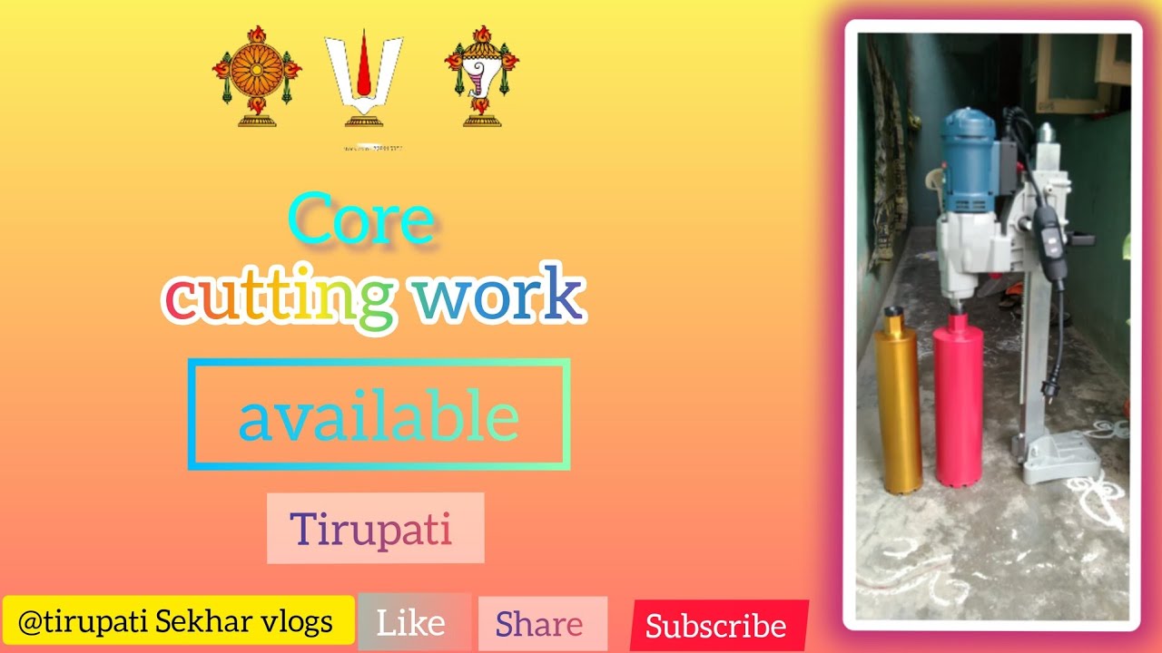 core cutting work available - YouTube