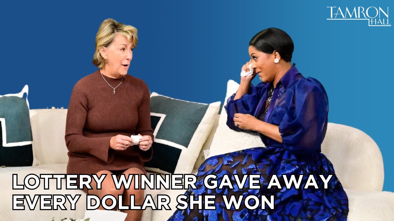 Lottery Winner Gave Away Every Dollar She Won - YouTube