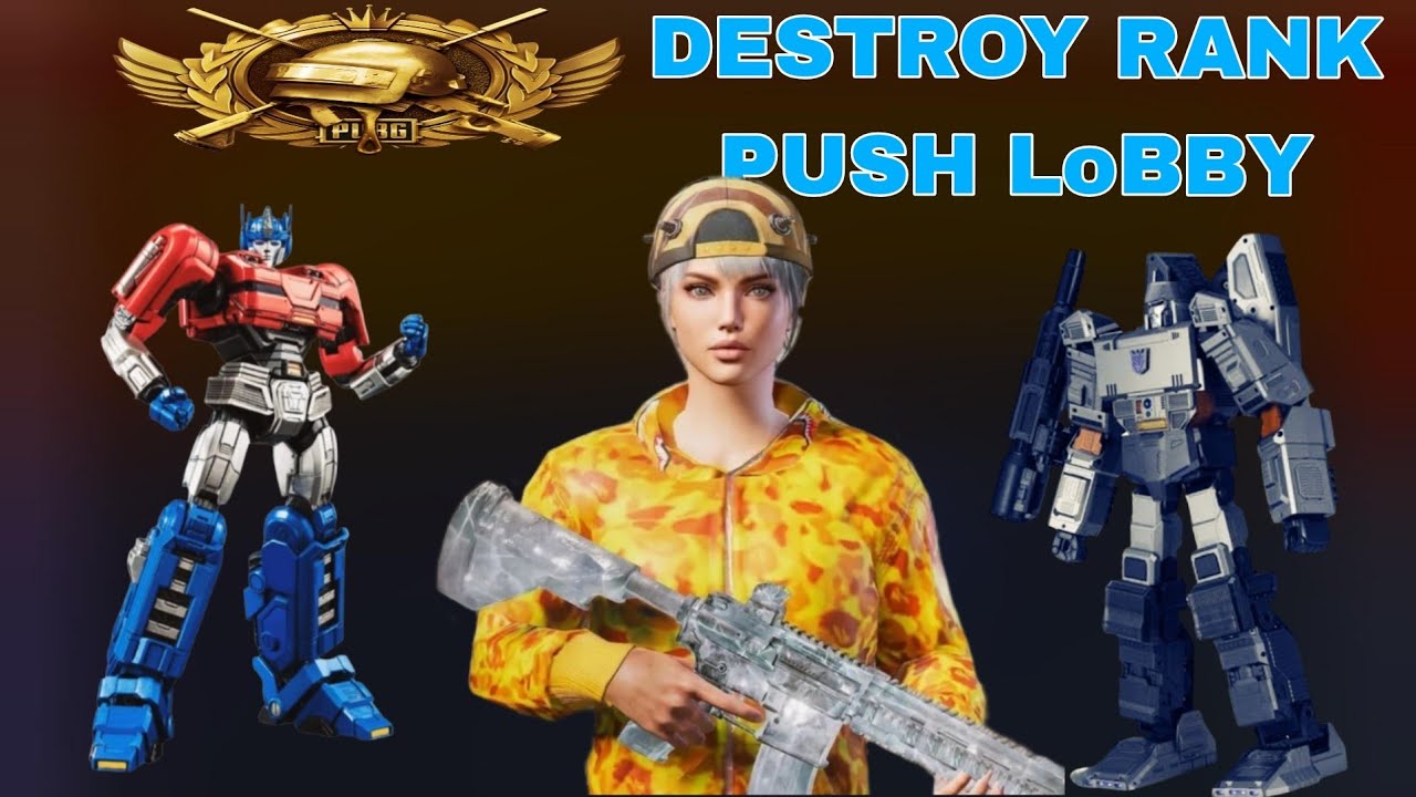 Mobile streamer DESTROY 🤣conqueror lobby 😱😱😱 BGMI - YouTube